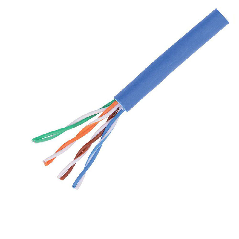 OEM Cat5e UTP 24Awg 0.51Mm 305M Cat 5 CCA Lan Cable 1000ft